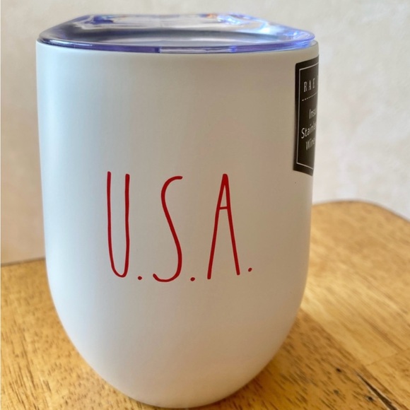 Rae Dunn | Other | Rae Dunn Usa Red Letters Insulated Stainless Steel ...